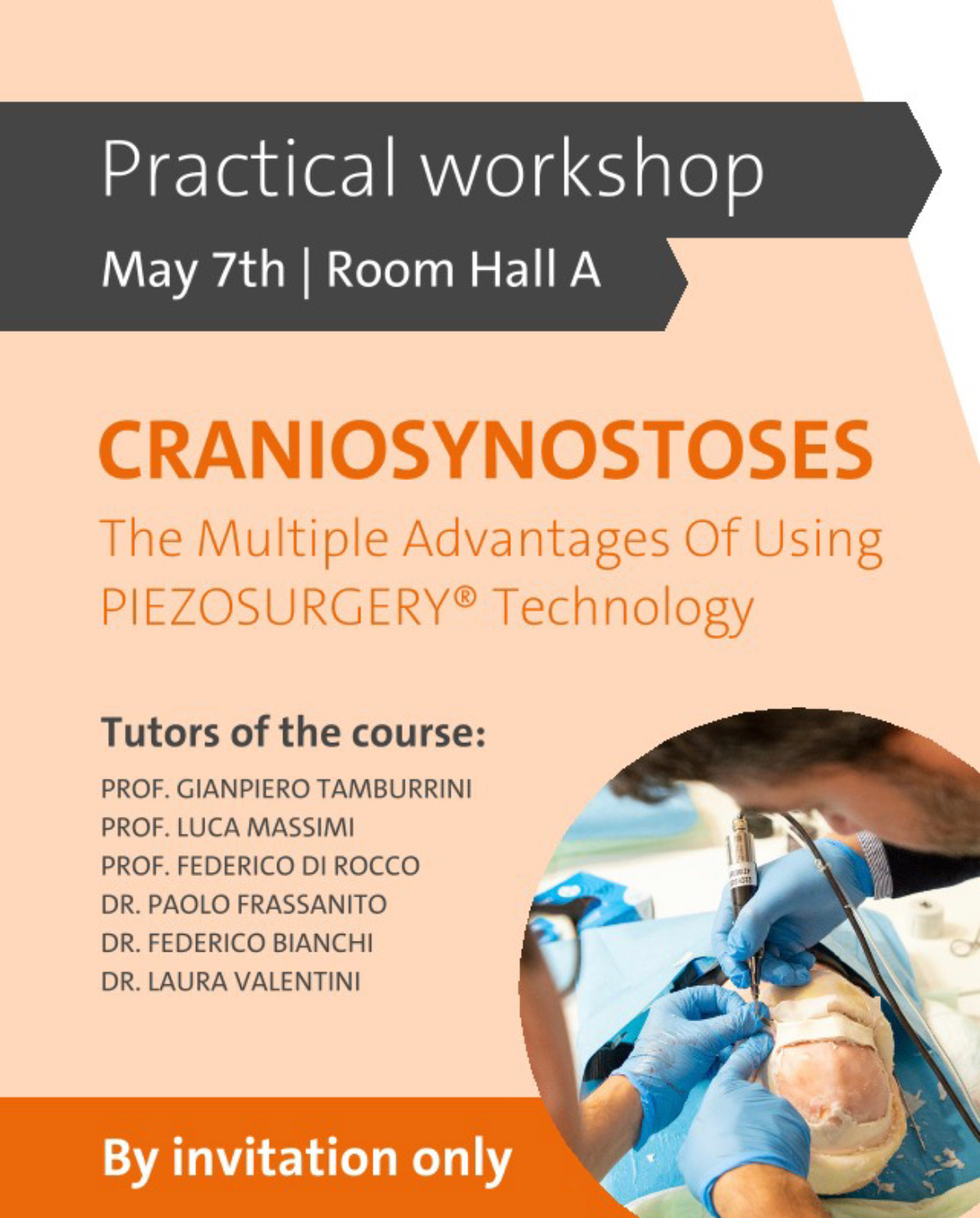 Curso Práctico sobre el uso de la tecnología #PIEZOSURGERY® | Roma - CD-PHARMA